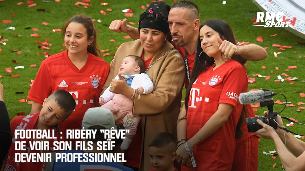 Football : Ribéry "rêve" de voir son fils Seïf devenir professionnel