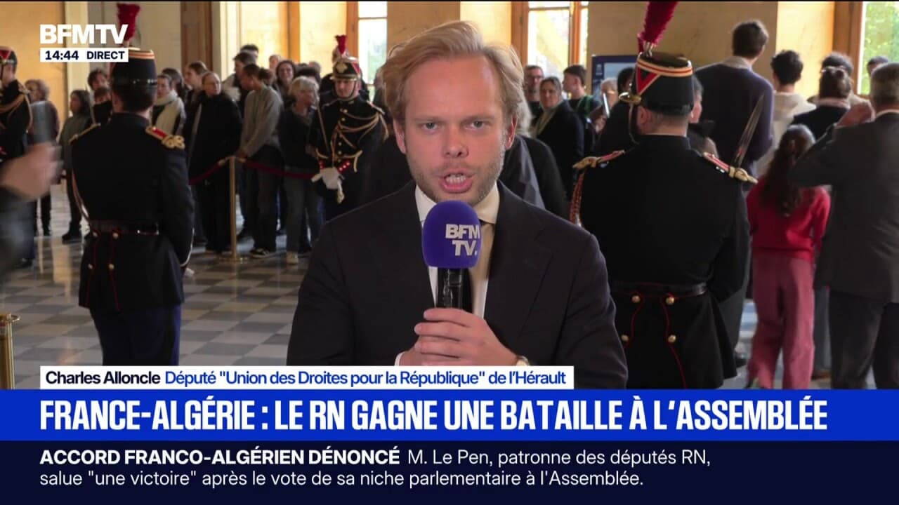 Accords France-Algérie: "C'est une victoire pour le Rassemblement ...