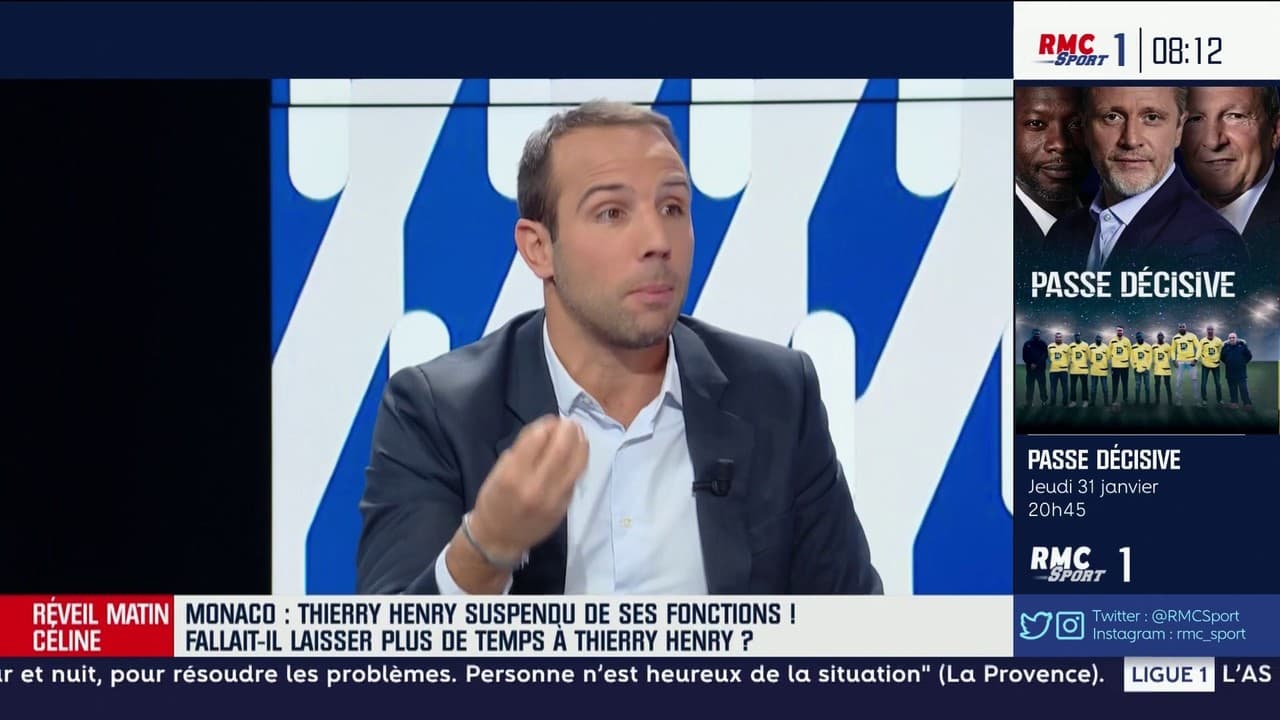 Thomas Desson analyse la mise à l'écart de Thierry Henry à Monaco