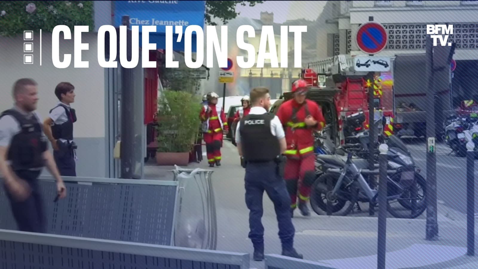 Ce que l'on sait de l'explosion survenue dans le 5e arrondissement de Paris