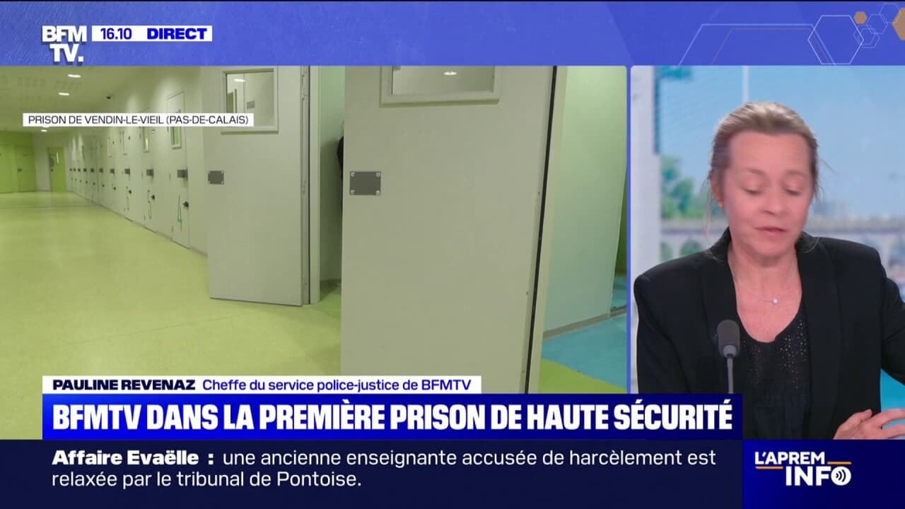 Prison de haute sécurité: les premières images de la prison de Vendin-le-Vieil (Pas-de-Calais ...