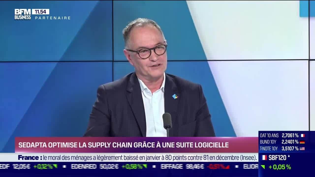 Fabrice Chausserais (SedApta): SedApta optimise la supply chain grâce à ...