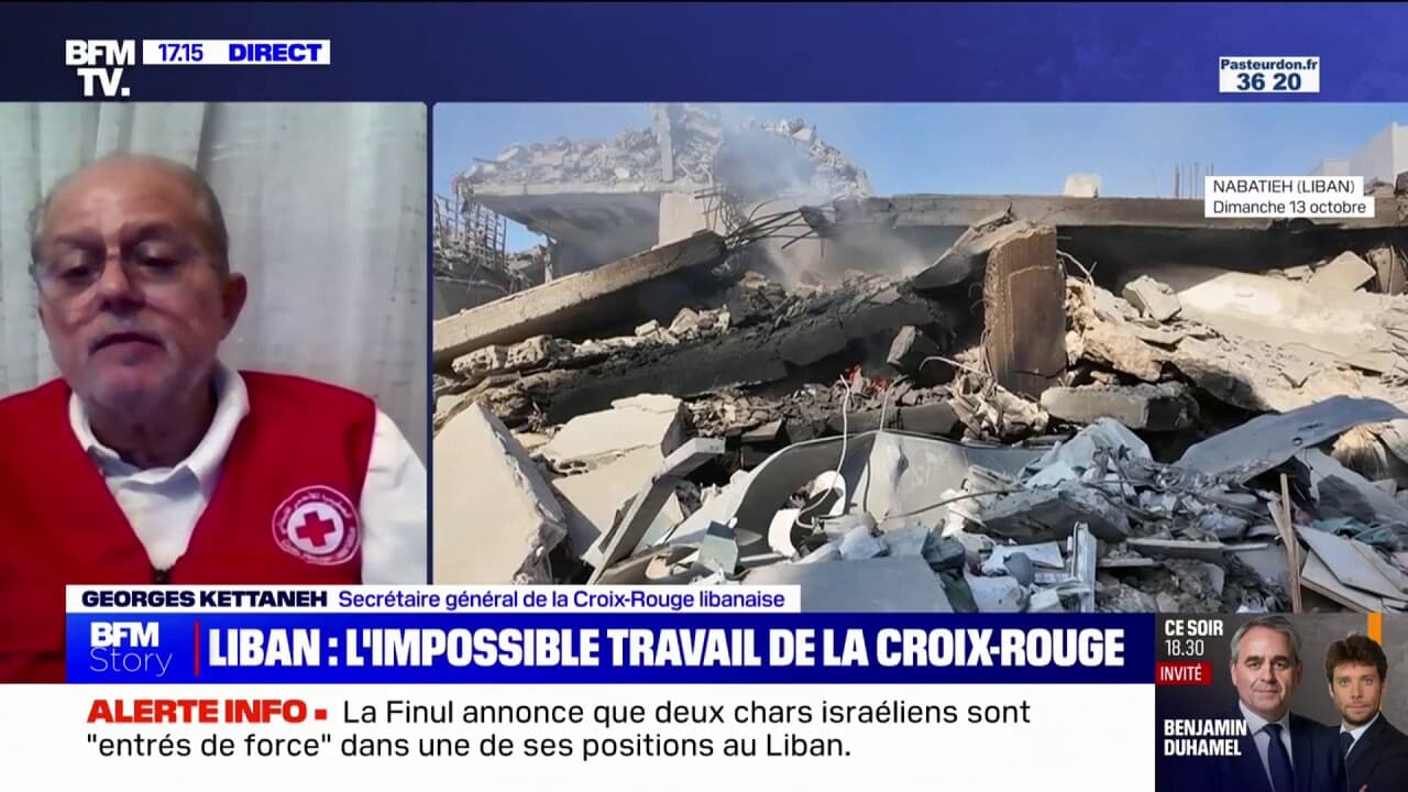 Guerre au sud du Liban: la Croix-Rouge libanaise demande la mise en ...