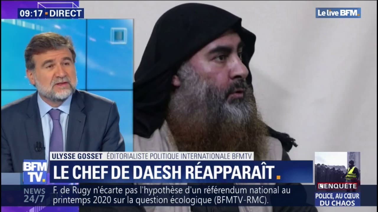 Déclaré mort à plusieurs reprises, le chef de Daesh réapparaît dans une ...