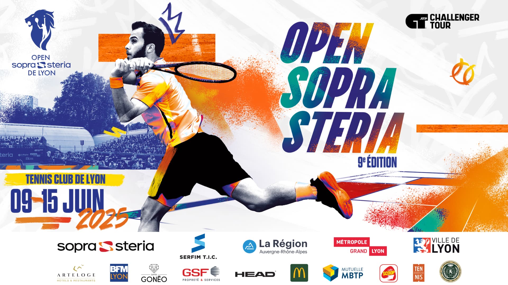 L’Open Sopra Steria en partenariat avec BFM Lyon