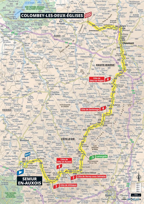 Tour De France 2024 Parcours Profil Favoris Tout Savoir Sur La 8e