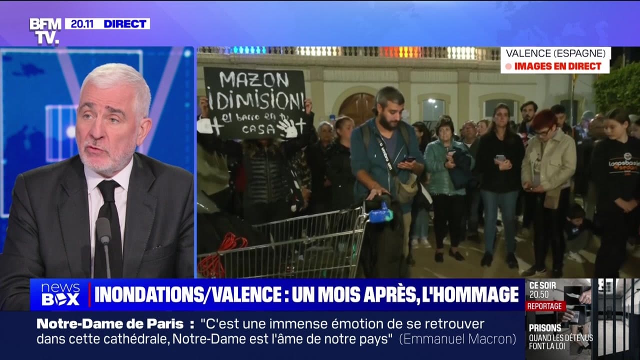 Inondations/Valence : un mois après, l'hommage - 29/11