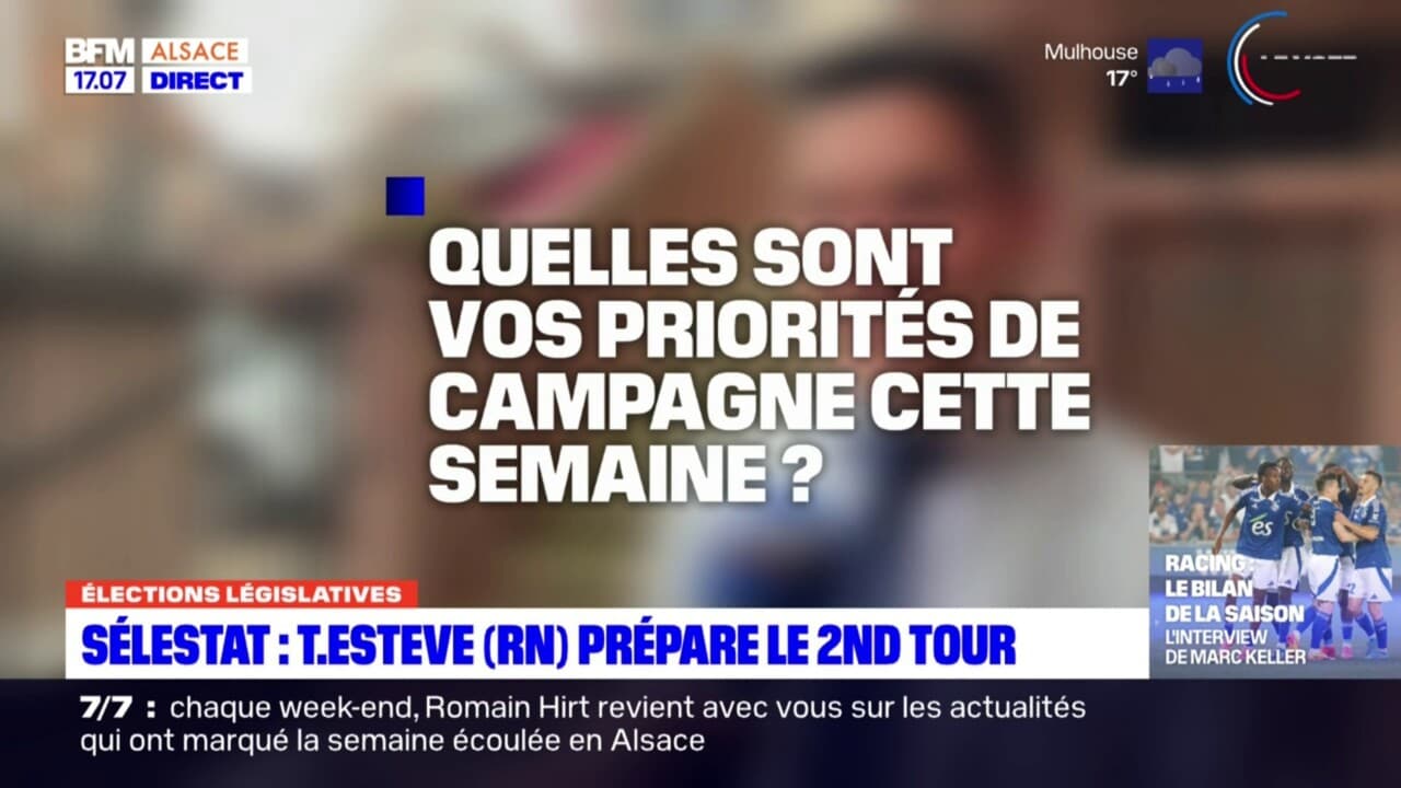 Législatives dans le Bas-Rhin: trois questions à Thomas Estève ...