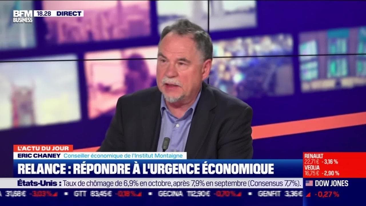 Eric Chaney (nstitut Montaigne) : Faut-il un second plan de relance ...