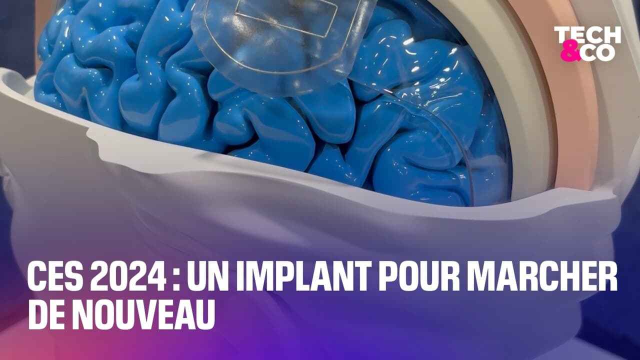 CES 2024: cet implant cérébral permet aux personnes paraplégiques de ...