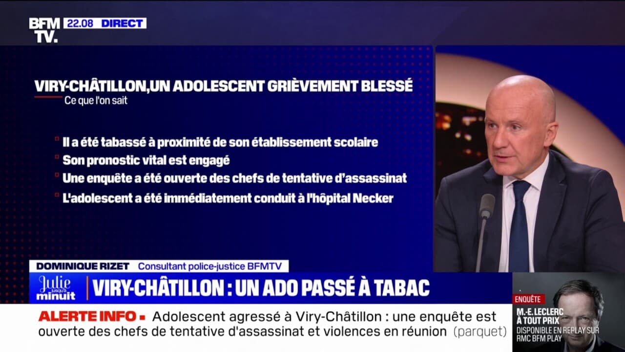 Adolescent agressé à Viry-Châtillon: "Rien ne dit que c'est une rixe ...