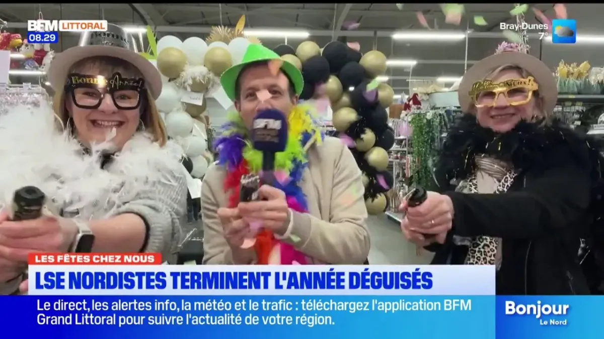 Pour terminer l'année, tous les Nordistes se mettent sur leur 31