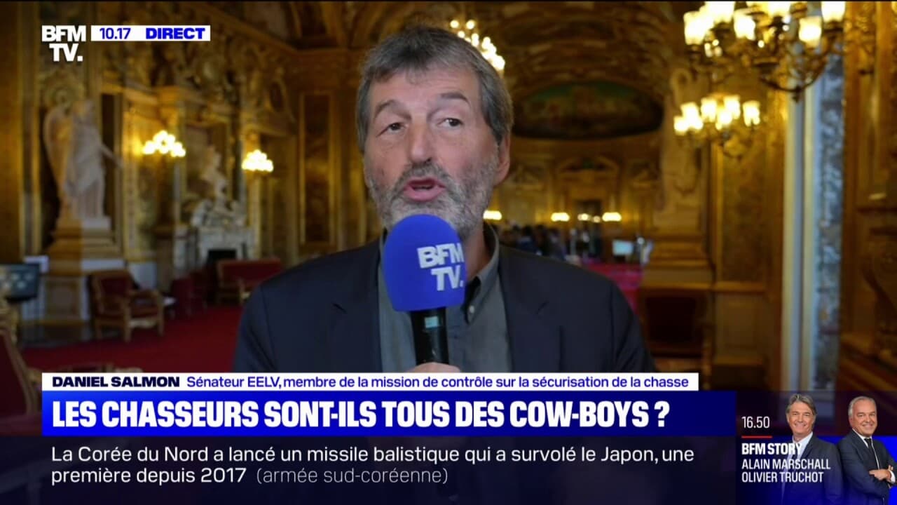 Daniel Salmon, sénateur EELV: "Il faut des jours sans chasse au niveau ...
