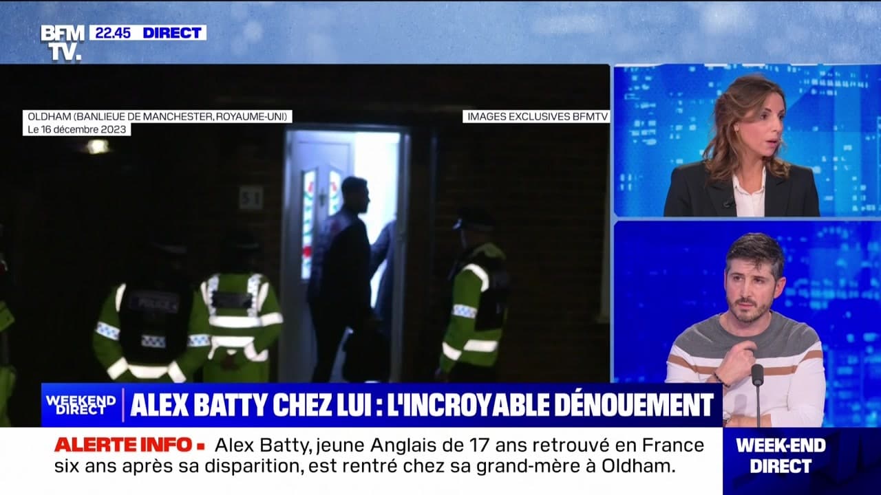 Alex Batty rentre enfin chez lui, 6 ans après - 16/12