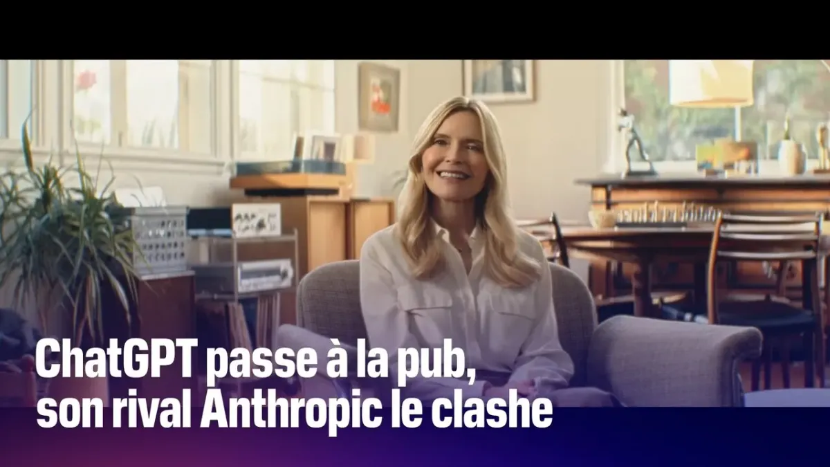 ChatGPT passe à la pub, son rival le clashe