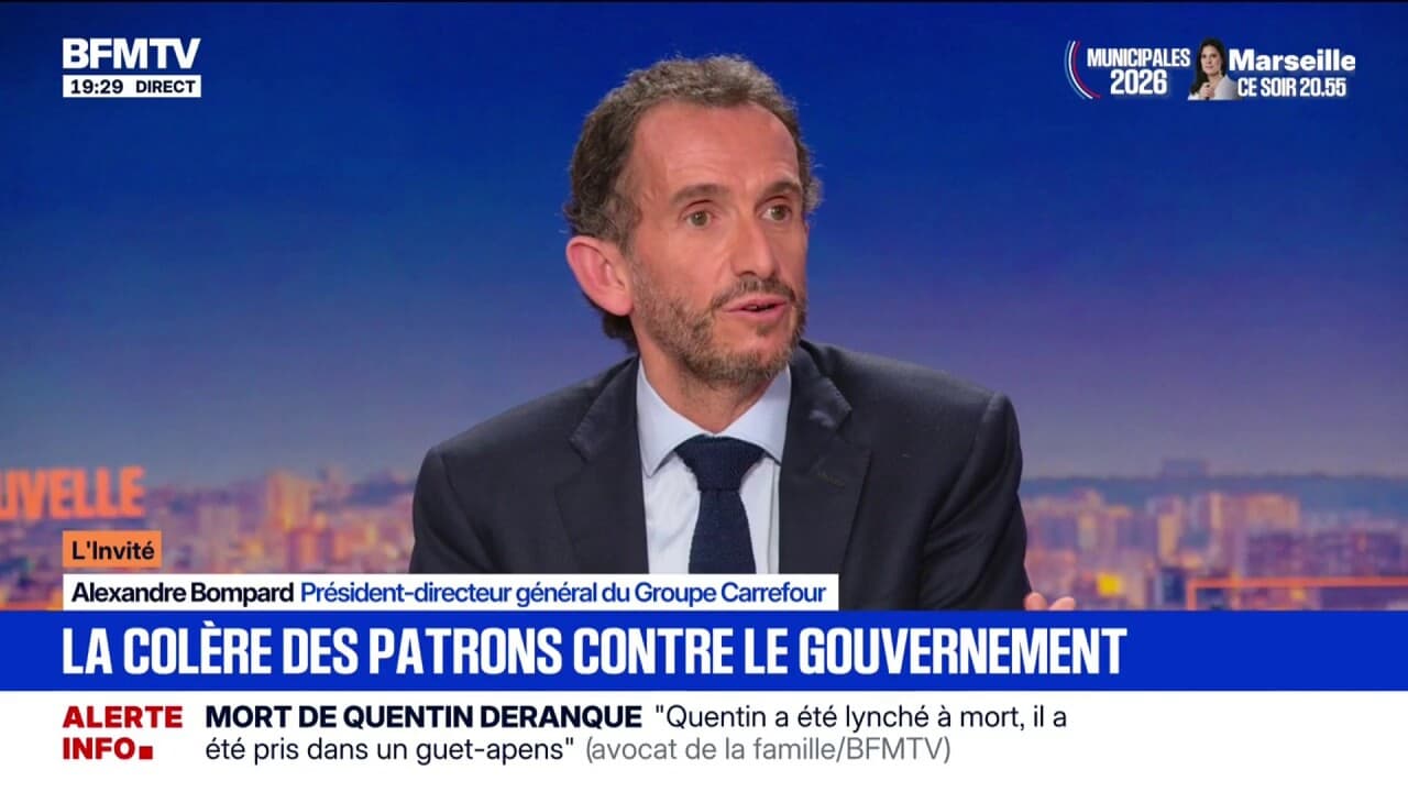 "Il faut que la France redevienne compétitive", assure Alexandre ...