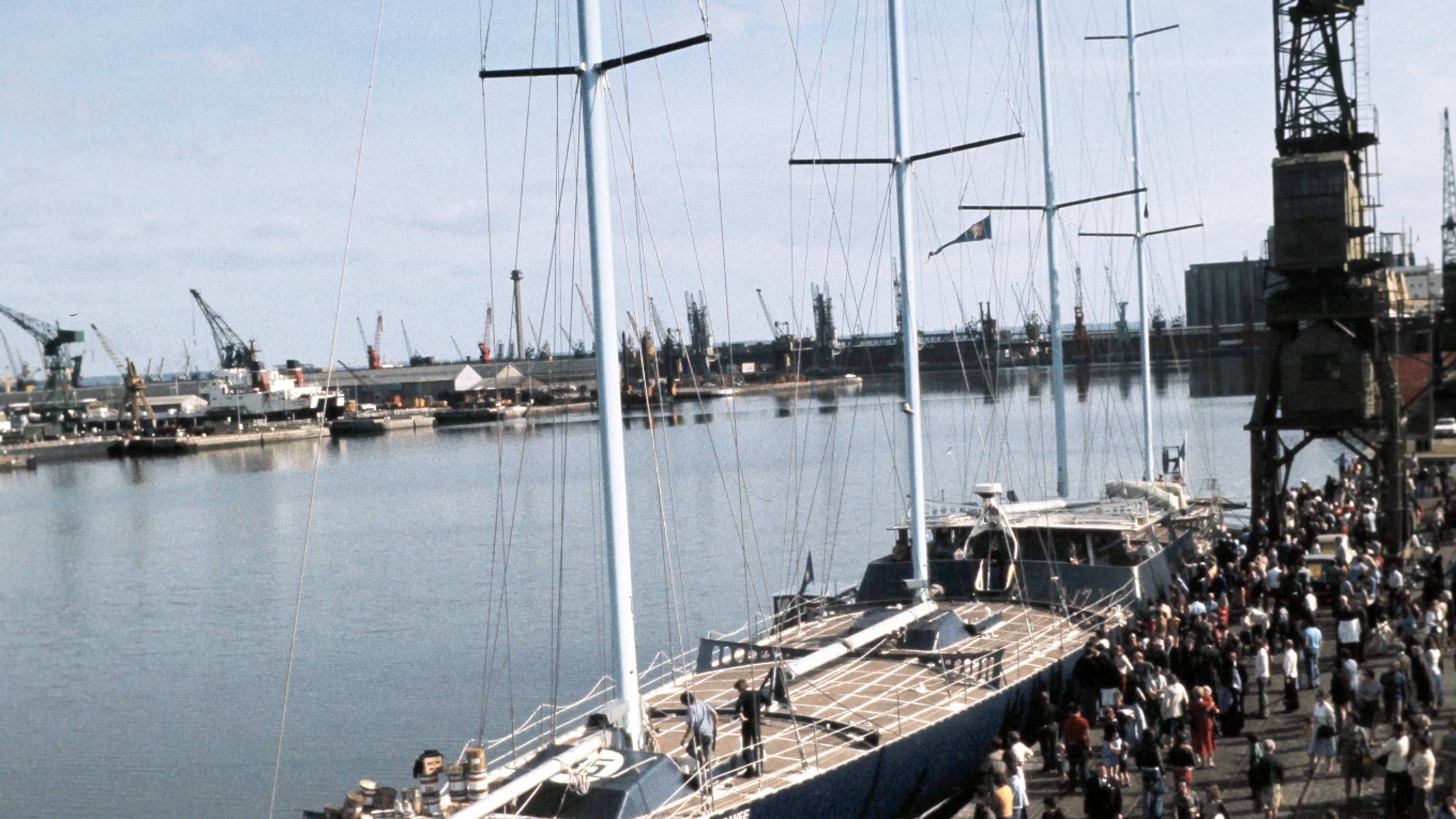 Le Phocéa, destin tragique d'un fabuleux voilier conçu pour la course ...