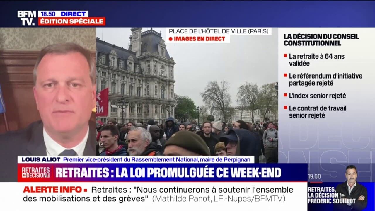 Louis Aliot (RN): "Cette réforme est très injuste, nous l'avons ...