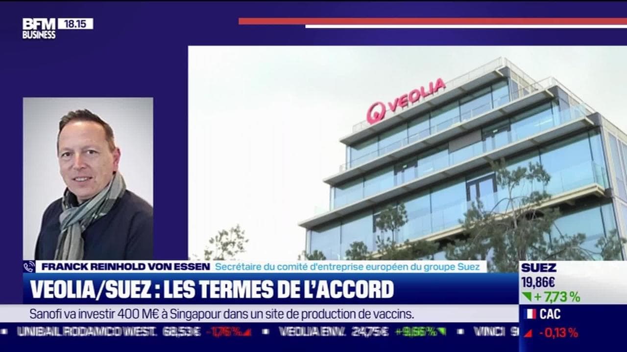 Veolia/Suez : L'accord - 12/04