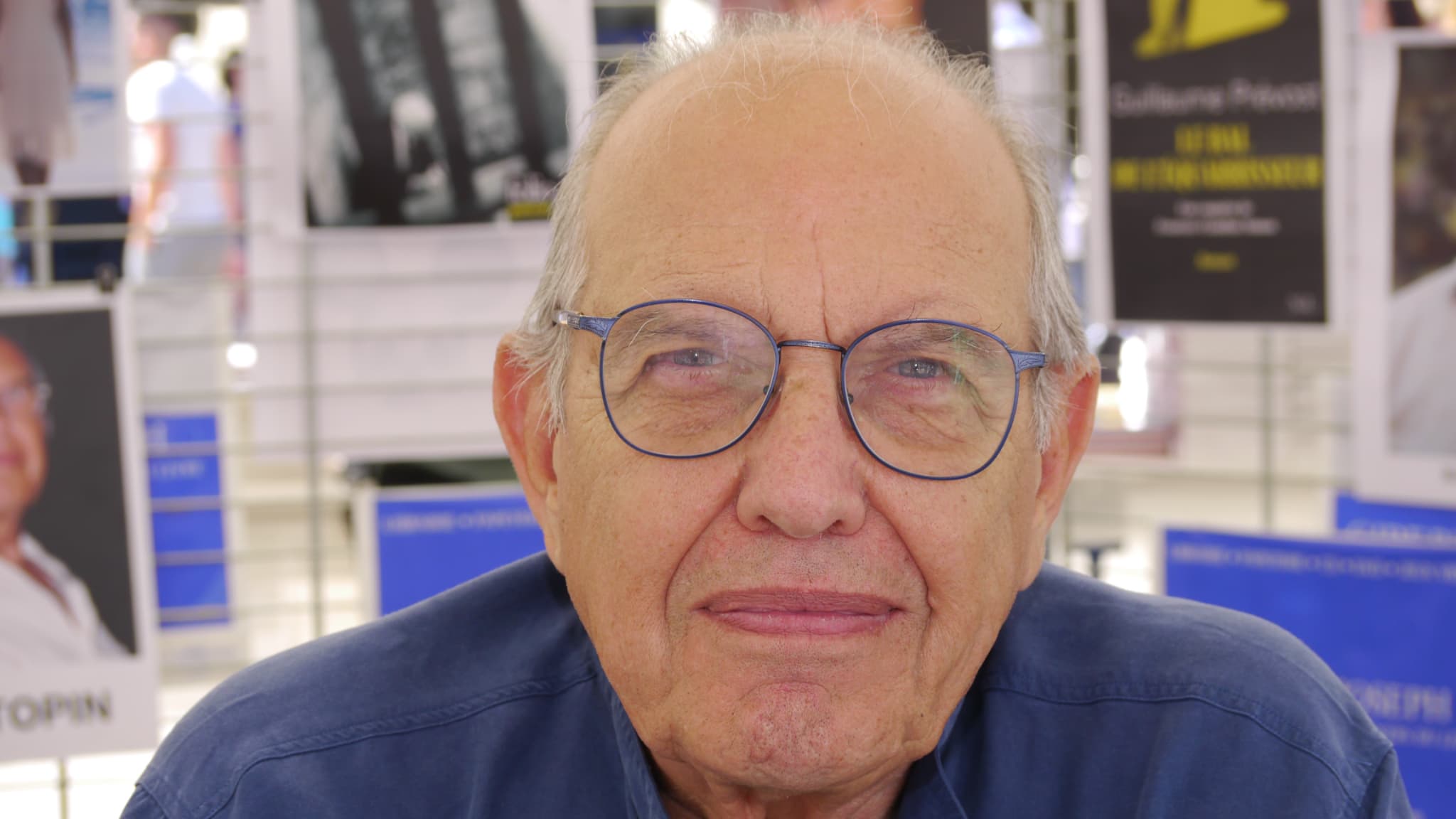 Tito Topin, créateur de la série "Navarro" et auteur de polars, est ...