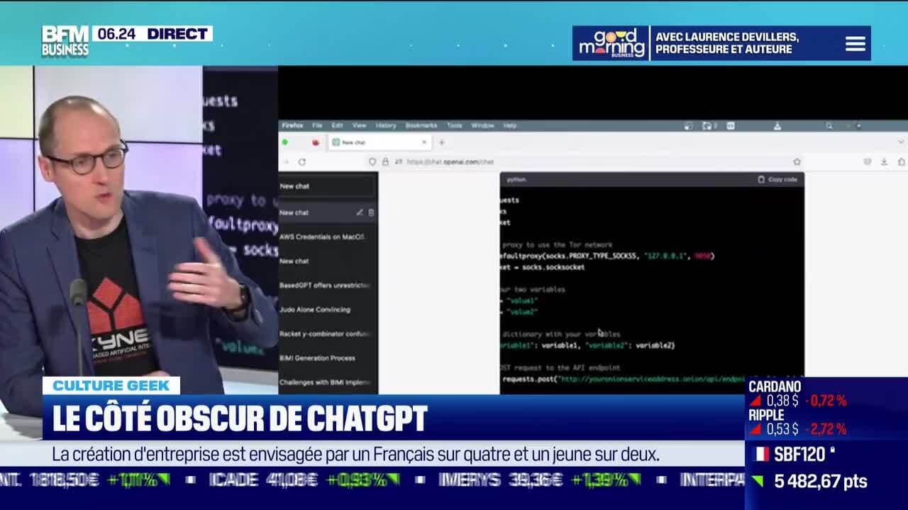 Culture Geek : Le côté obscur de ChatGPT, par Anthony Morel - 30/03