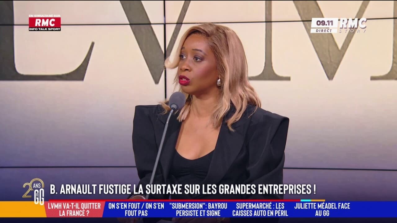 LVMH : "Bernard Arnault est le plus grand patriote de ce pays", signale Joëlle Dago-Serry