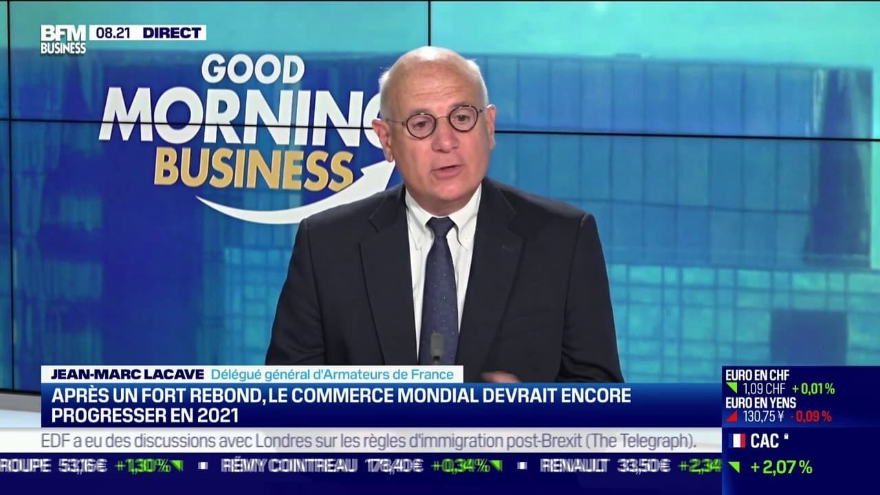 Jean-Marc Lacave (Délégué général d'Armateurs de France): "Aujourd'hui ...