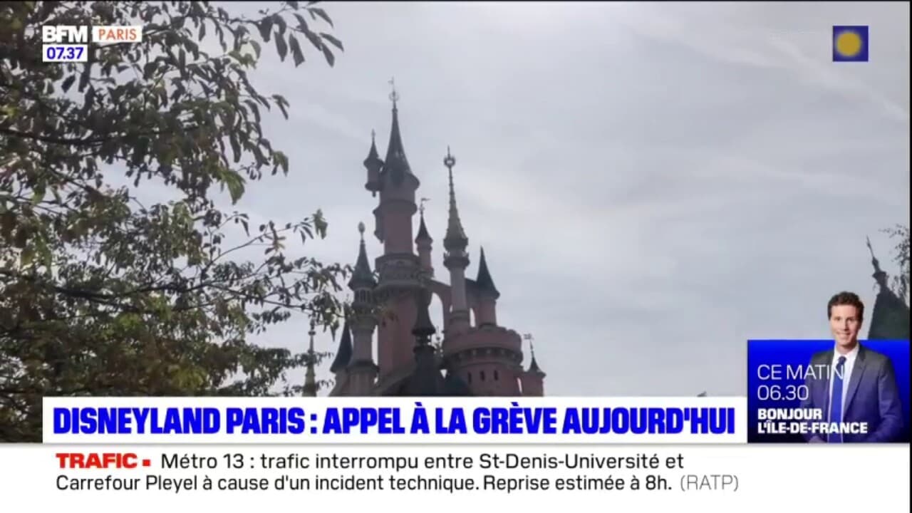 Disneyland Paris: un appel à la grève ce mardi Disneyland Paris: un appel à la grève ce mardi