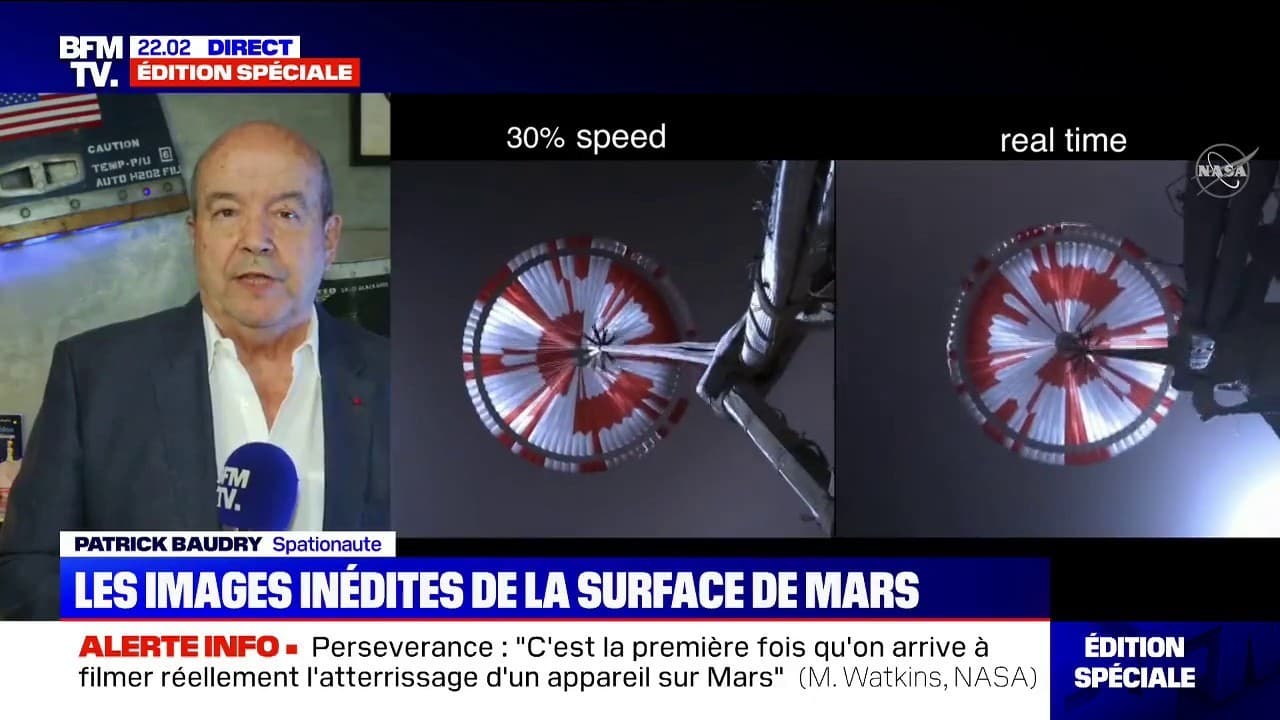 Perseverance: pour le spationaute Patrick Baudry, "arriver à réaliser ...