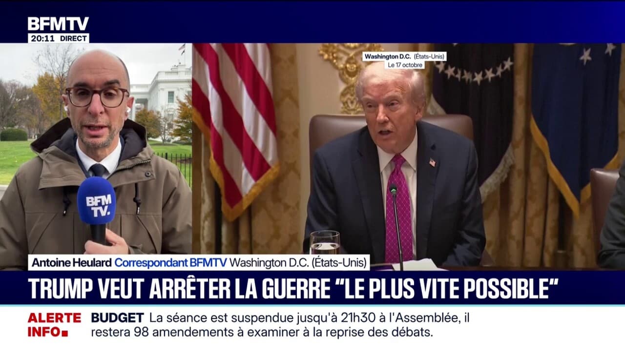 Donald Trump juge que le 27 novembre est une limite "adéquate" pour que ...