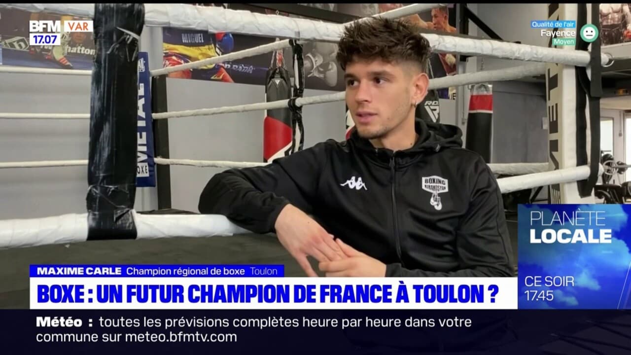 Touon: portrait de Maxime Carle, champion régional de boxe