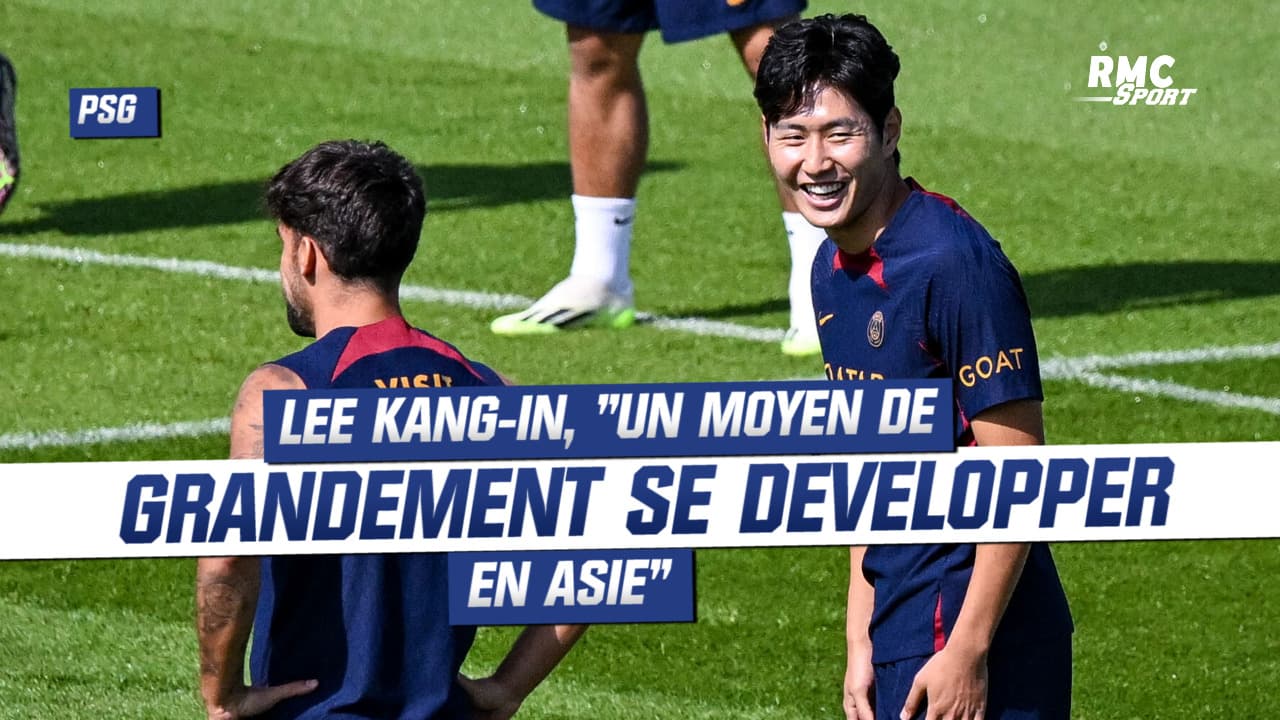 PSG : Lee Kang-in, "un moyen de grandement se développer en Asie"