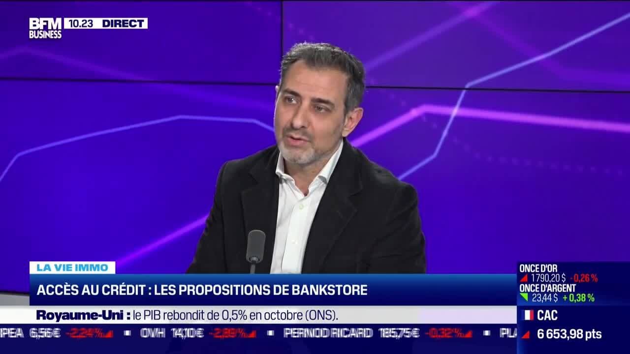 David Pombo (Bankstore) : Toujours des difficultés d’accès au crédit - 12/12