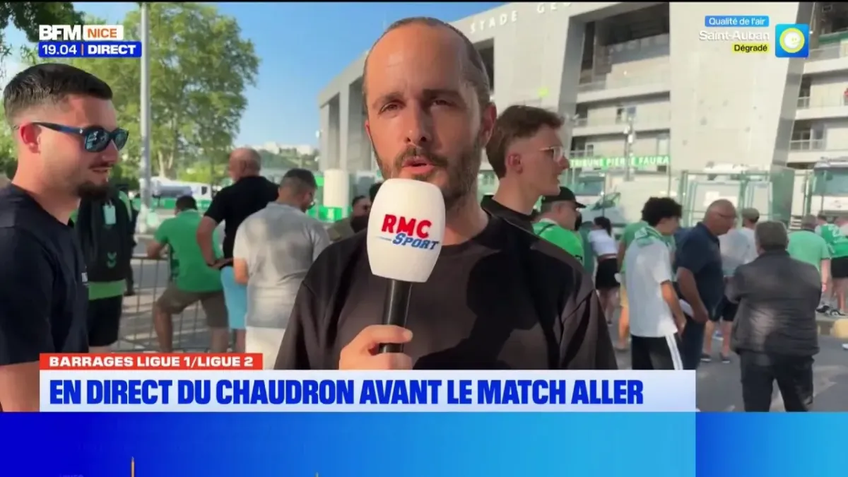 Barrages Ligue 1/ Ligue 2 – AS Saint-Étienne - OGC Nice : en direct du ...