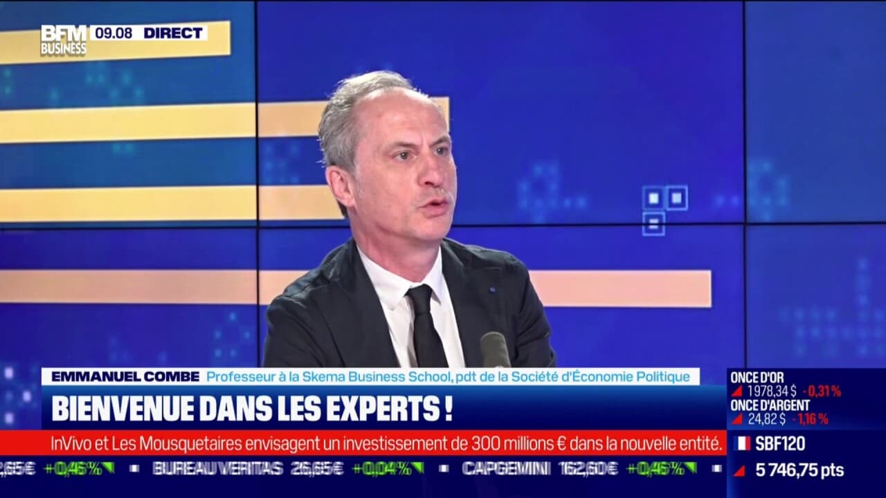 Emmanuel Combe (Skema Business School) sur l'inflation: "En France, la ...