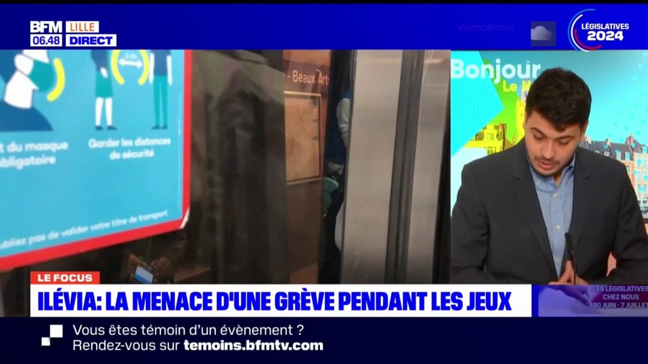 Métropole de Lille: une menace de grève sur le réseau Ilévia pendant ...