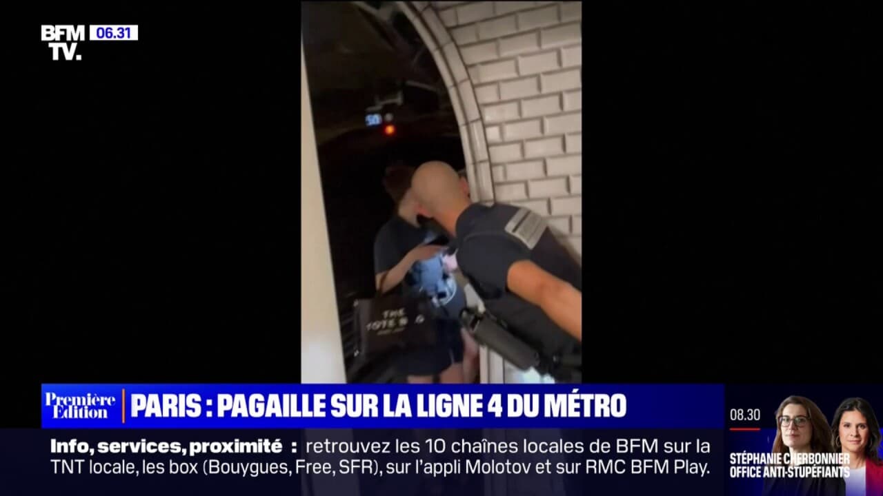 Paris: des usagers bloqués plus d'une heure et demie sur la ligne 4 du ...