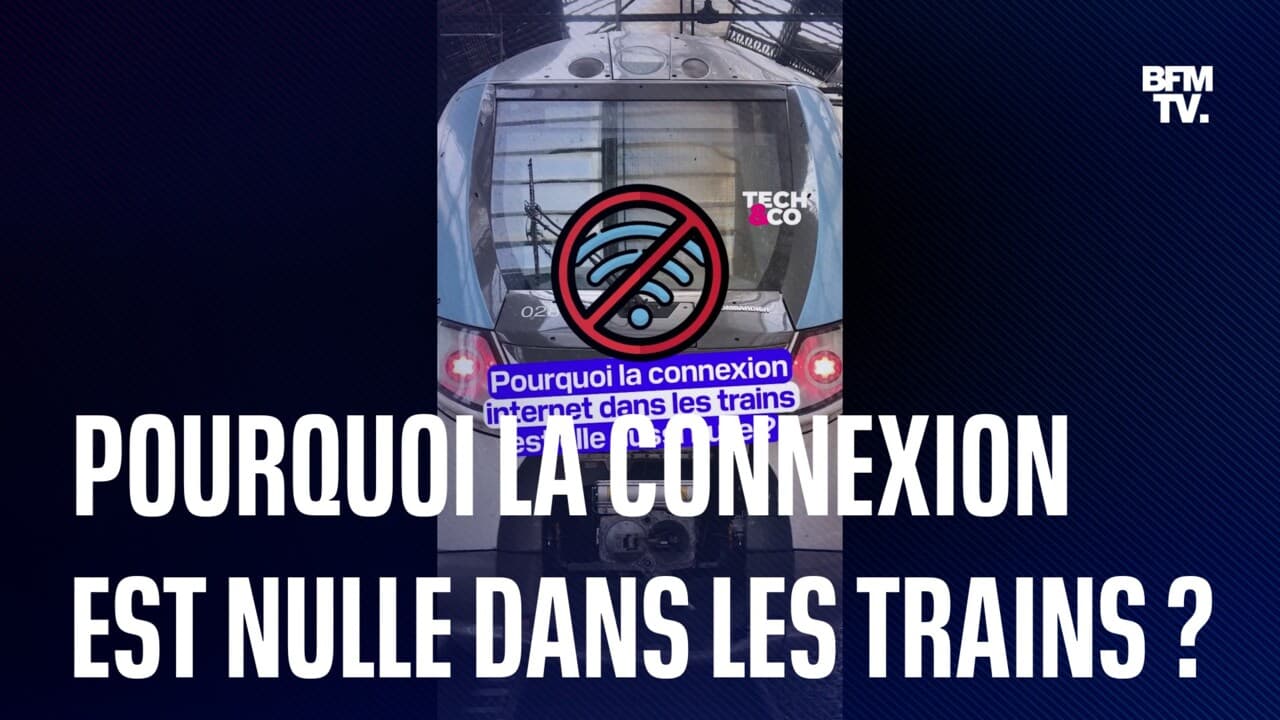 Pourquoi la connexion internet dans les trains est-elle aussi mauvaise?