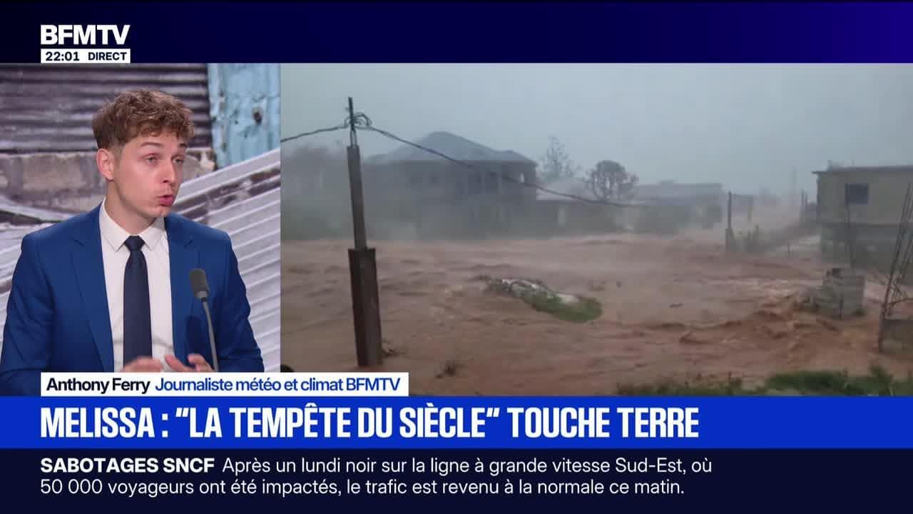 Melissa : "La tempête du siècle" touche terre - 28/10