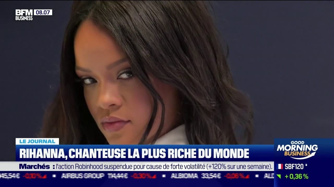 Rihanna, chanteuse la plus riche du monde