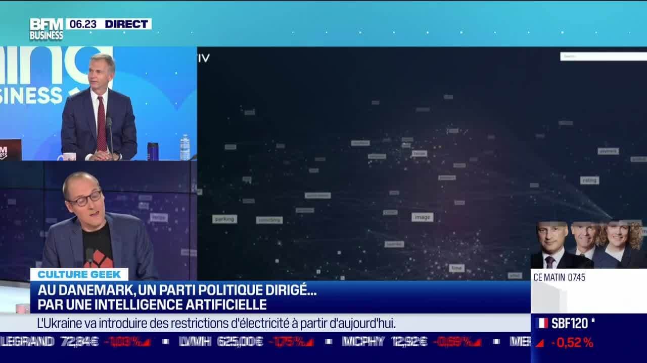 Culture Geek : Au Danemark, un parti politique dirigé... par une intelligence artificielle, par ...