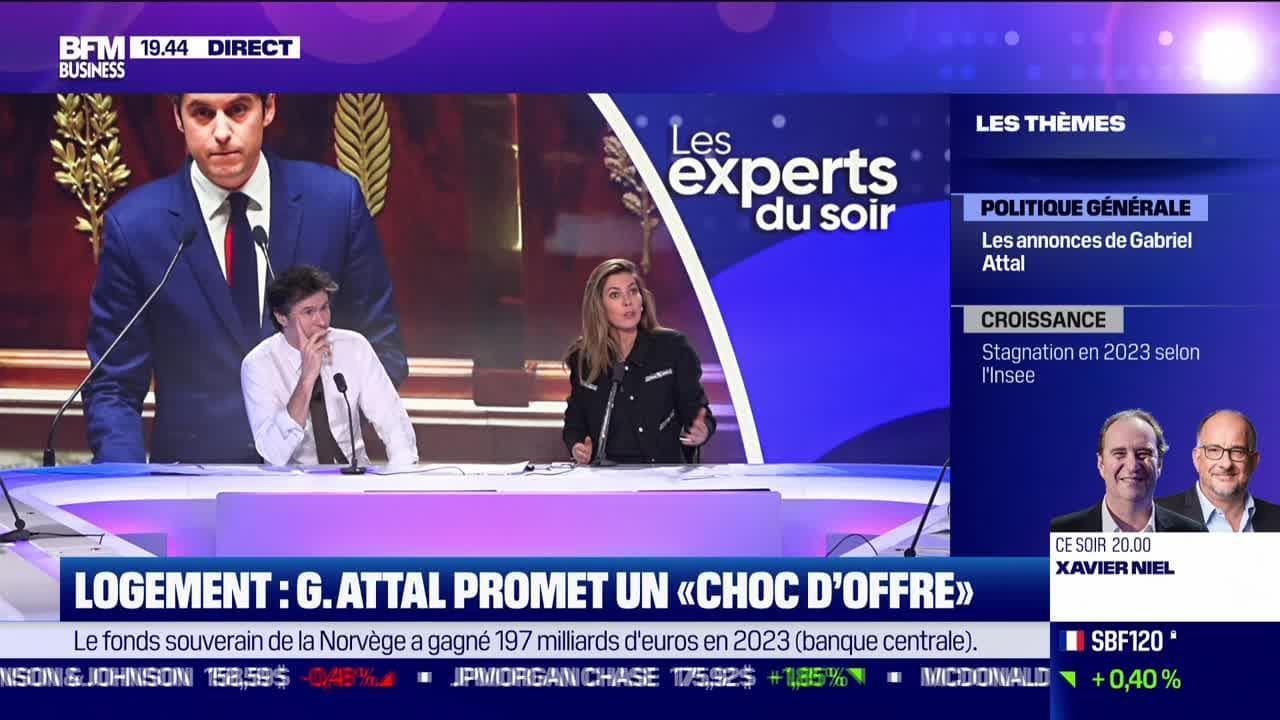 Logement : Gabriel Attal promet un "choc d'offre" - 30/01