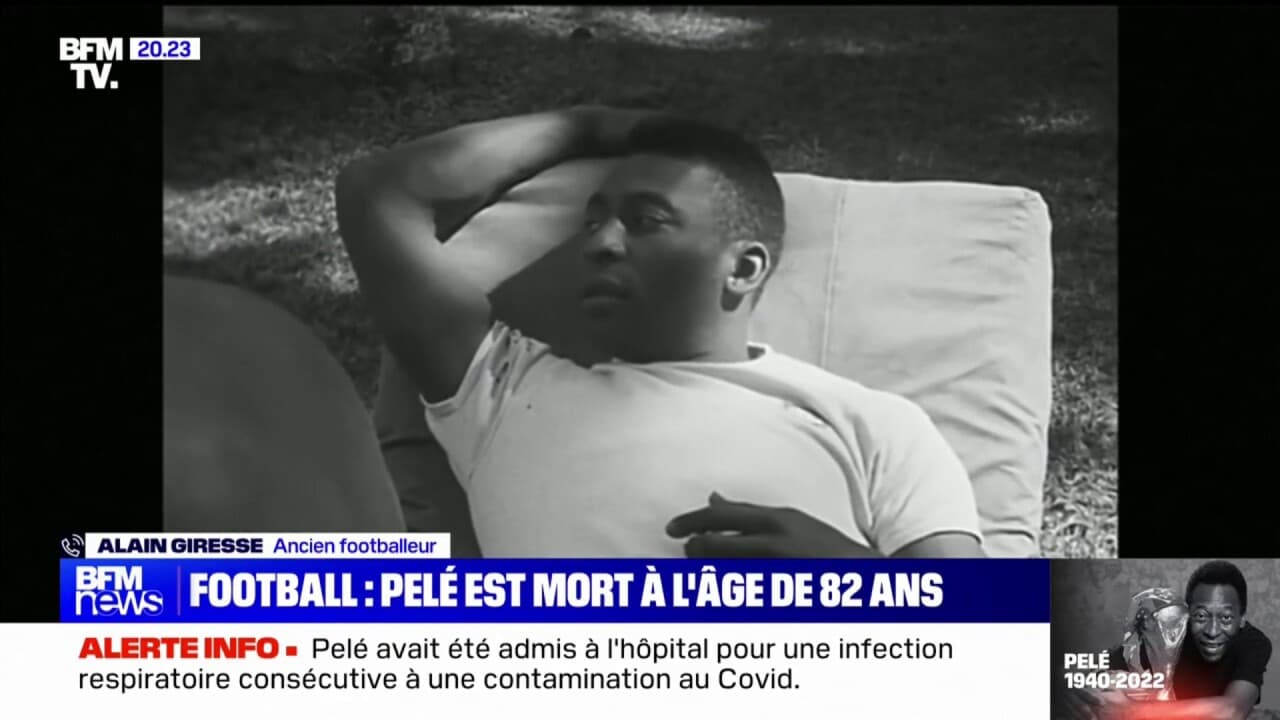 Alain Giresse, ancien footballeur: "Pelé a été approché mais il n'a pas ...
