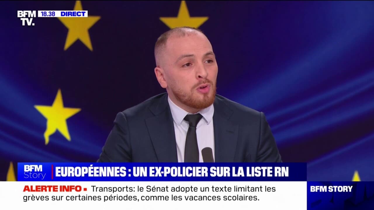 Matthieu Valet (candidat RN aux élections européennes et ancien ...