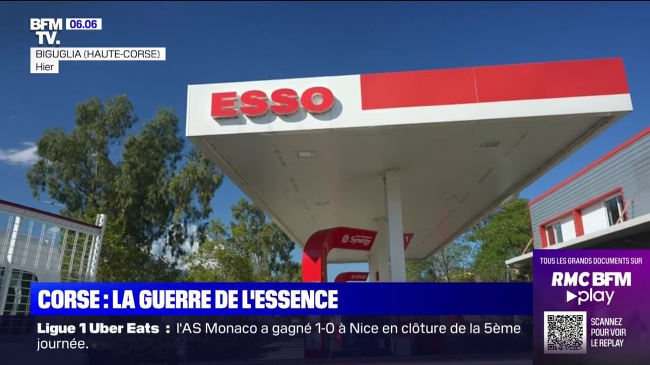 Corse: face à la ristourne sur les carburants de Total, trois stations ...