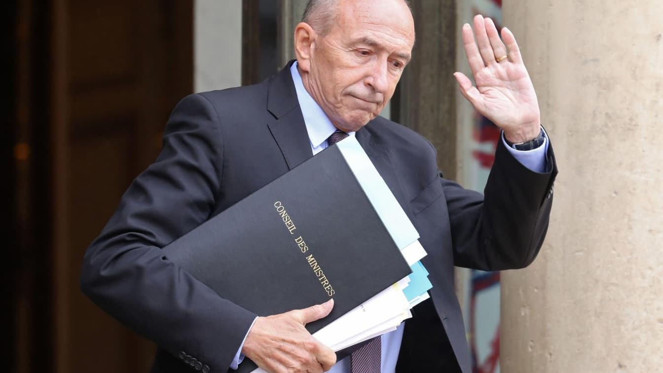 Mort de Gérard Collomb: Bruno Bernard rend hommage à l'ancien maire qui ...