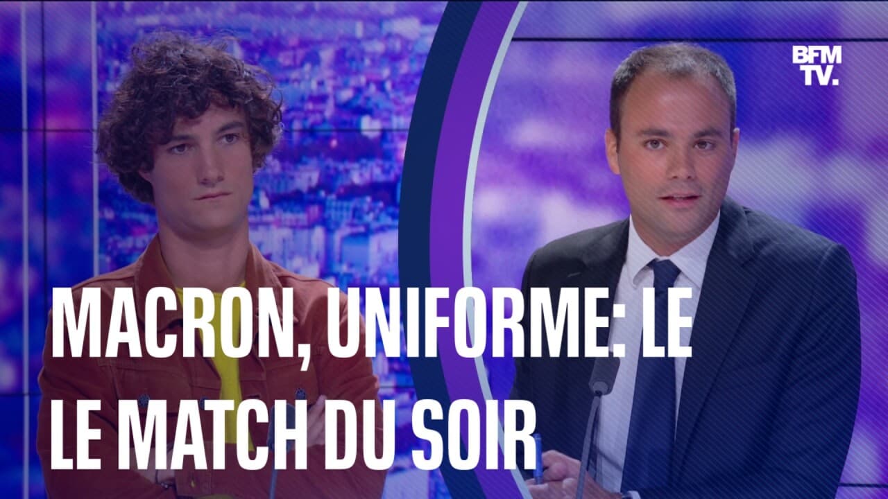 Macron, uniforme, Darmanin: le match du soir entre Charles Consigny et ...
