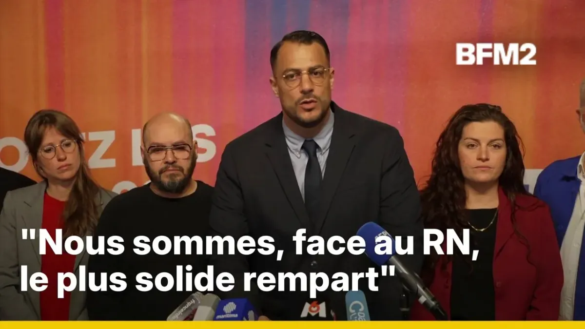Sébastien Delogu se retire du 2nd tour à Marseille: son discours en ...