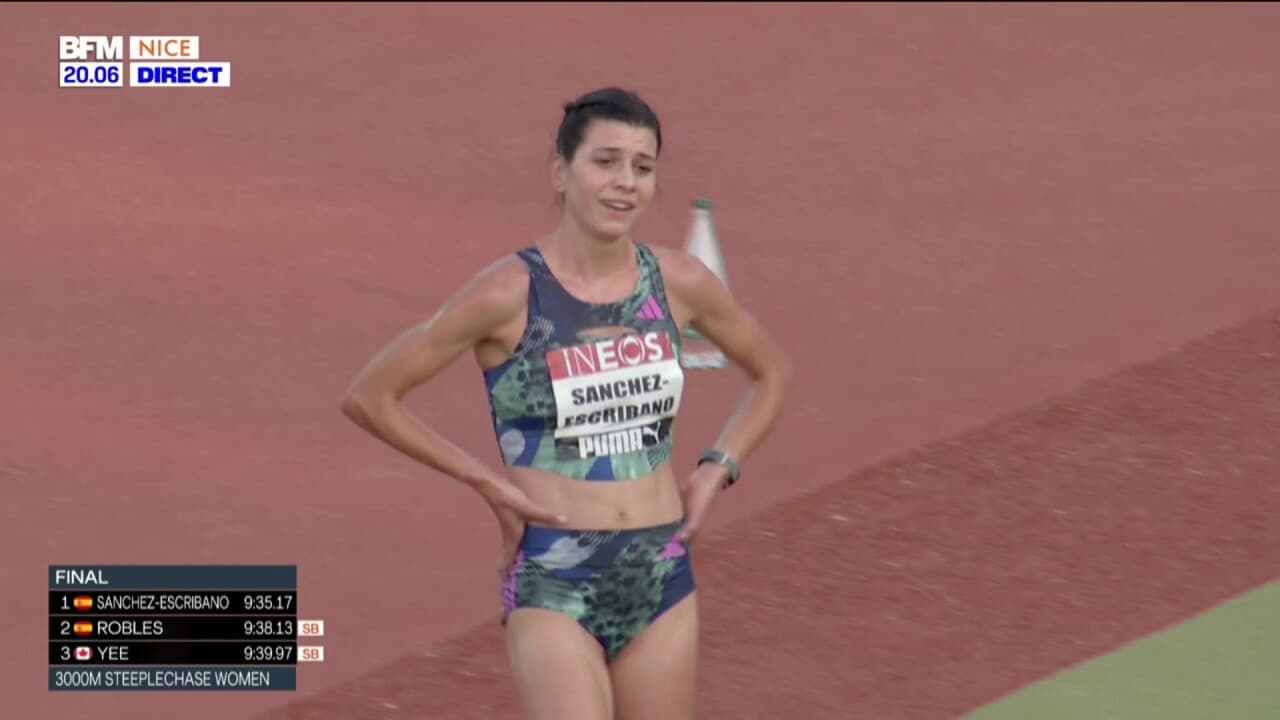 Meeting Nikaïa à Nice: Irene Sánchez-Escribano remporte le 3000m ...