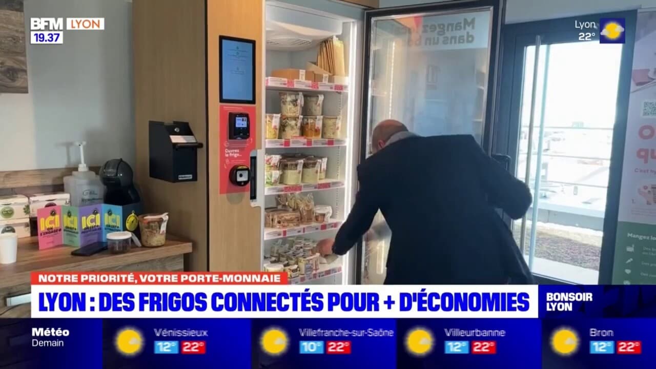 Lyon : des frigos connectés pour plus d'économies